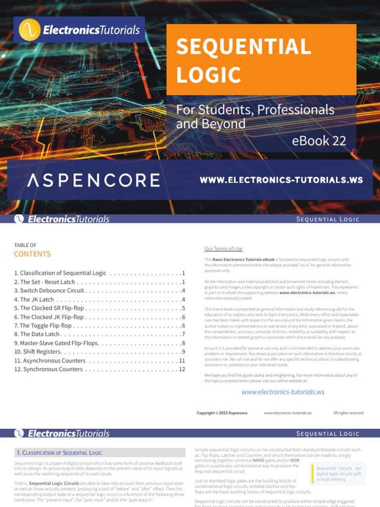 Sequential Logic eBook | PDF