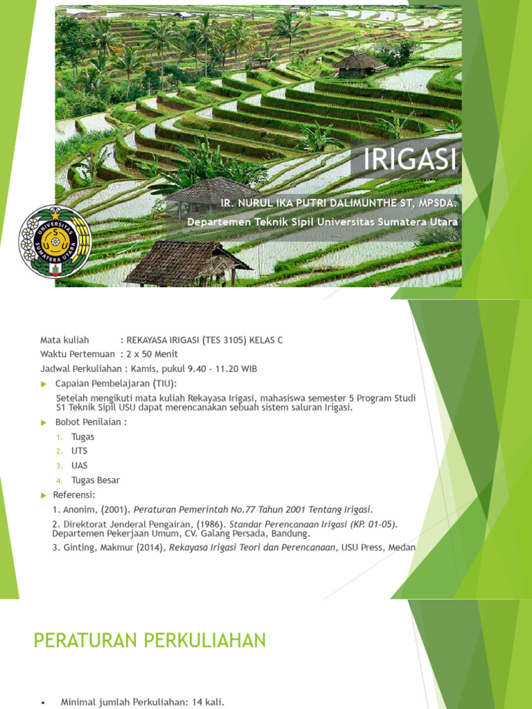 Kul 1 - IRIGASI | PDF