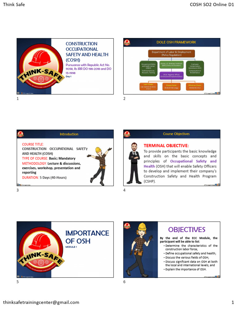 TSafe Participants-4D-COSH SO2 D1 Final | PDF