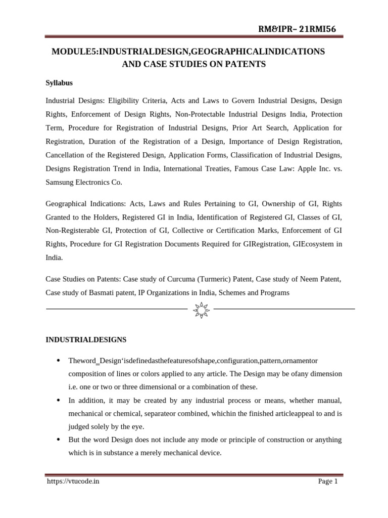 Module-5-RM-2021-scheme-5th-semester | PDF