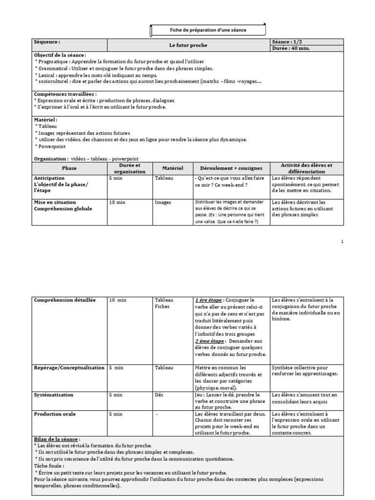 Fiche Pedagogique - Vierge 2 | PDF