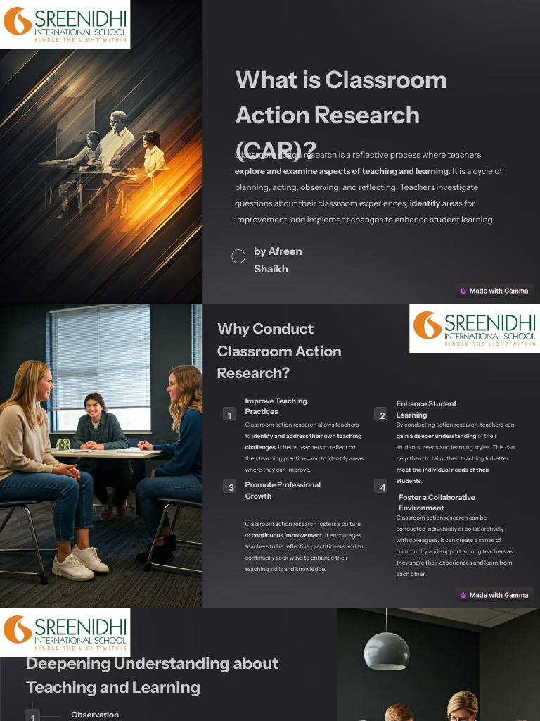 What Is Classroom Action Research | PDF