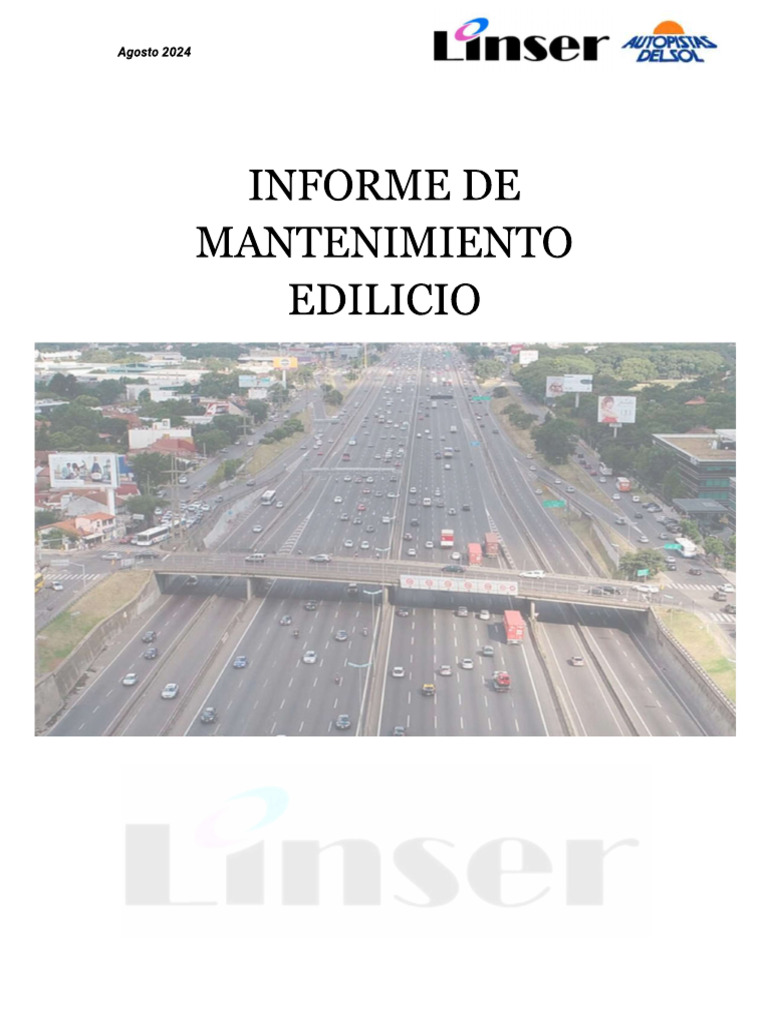 Informe de Mto. Edilicio | PDF