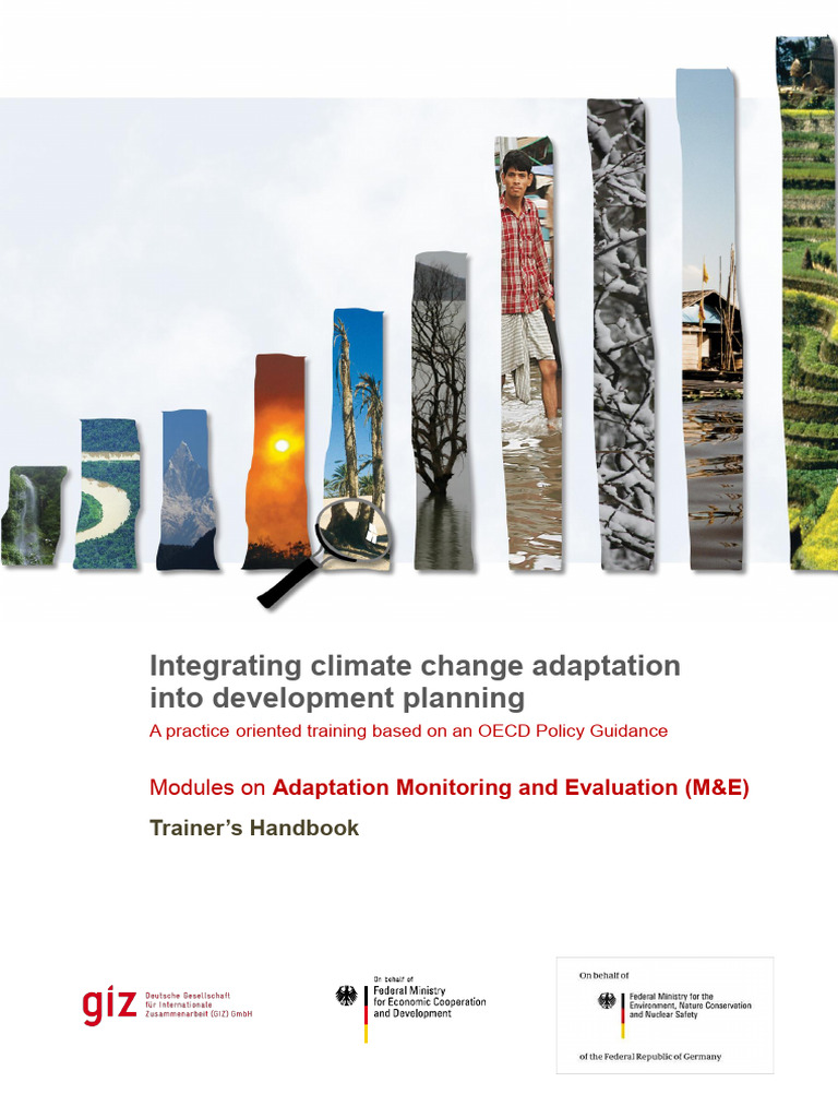 Giz2014 - OECD Adaptation Training Handbook M&E | PDF