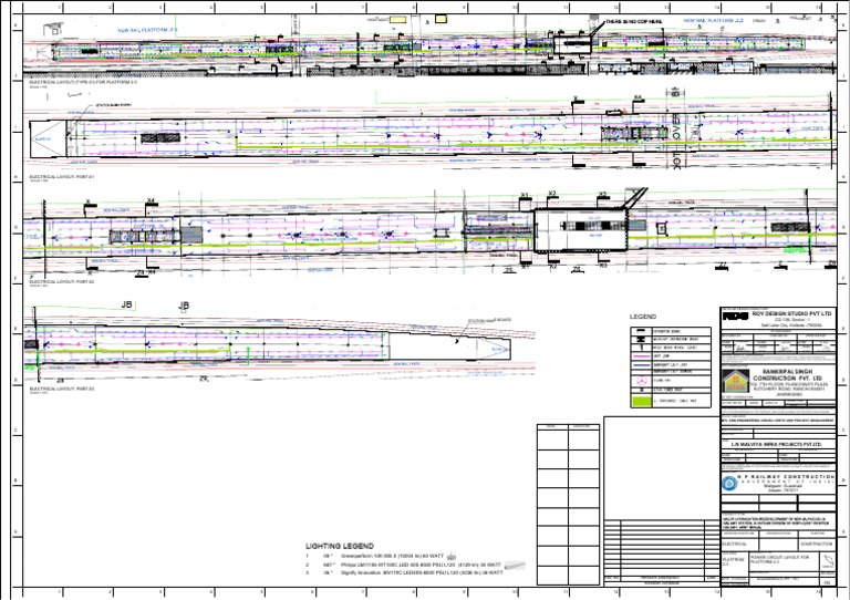 Power Circuit Layout For Platfrom 2-3 | PDF
