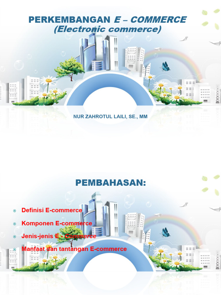 Perkembangan E-Commers | PDF