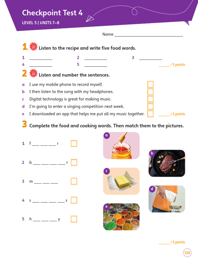 English Code BrE L5 Checkpoint Test 4 U7-8 | PDF