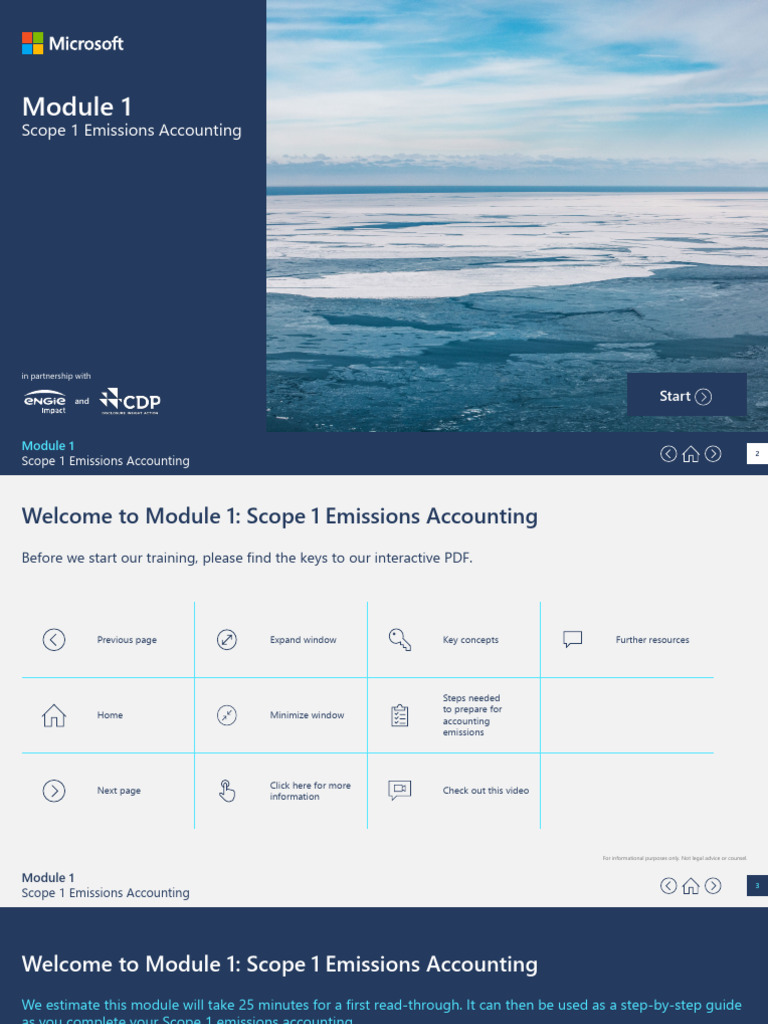 GHG Emissions Module 1 | PDF
