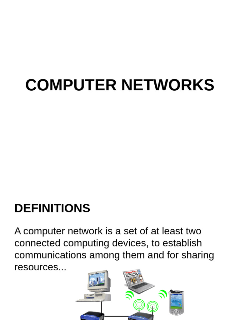 Tic 4º - Unit 4 - Computer Networks | PDF