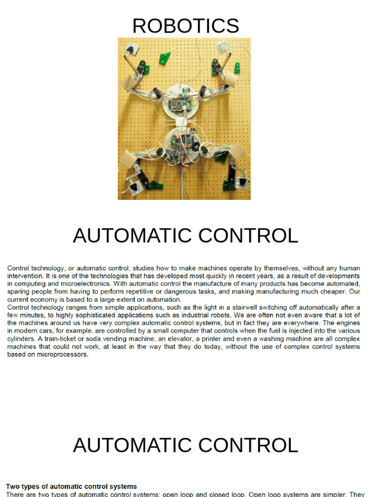Robotics | PDF