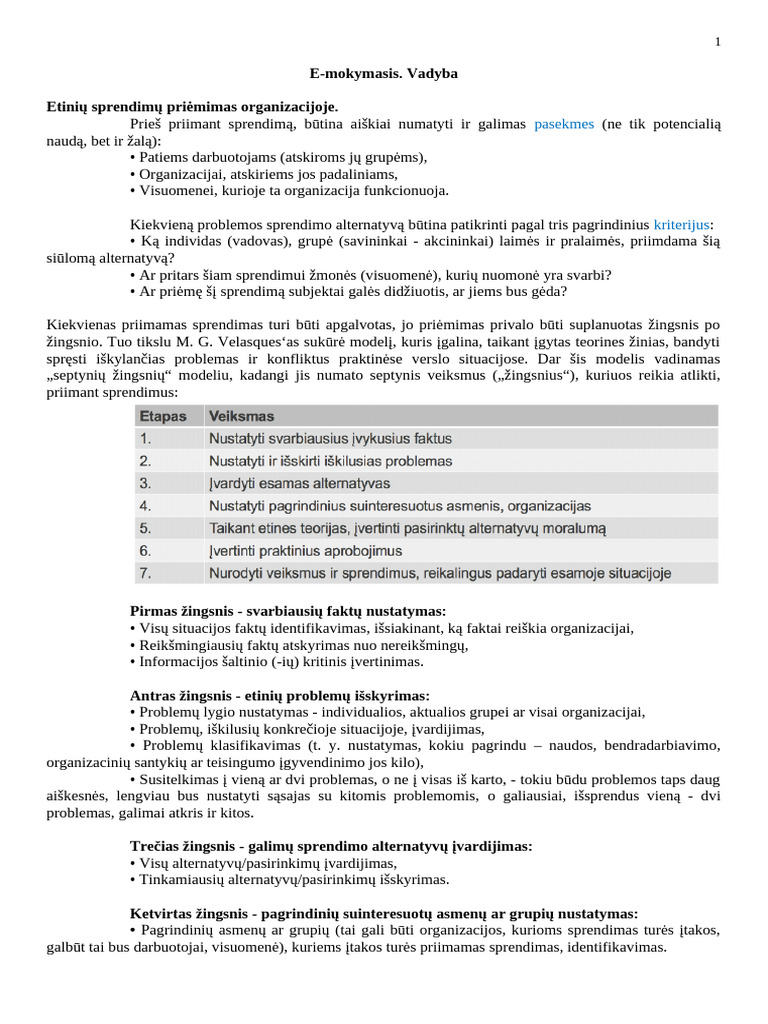 E Mokymu Uzduotis | PDF