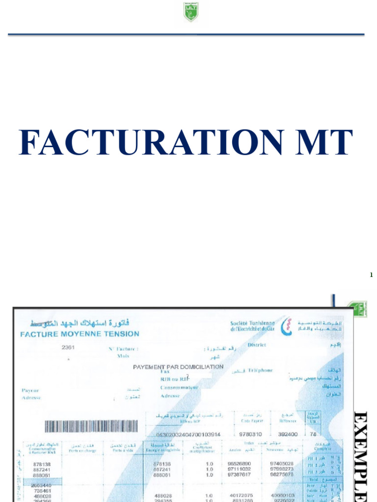 Facturation STEG | PDF