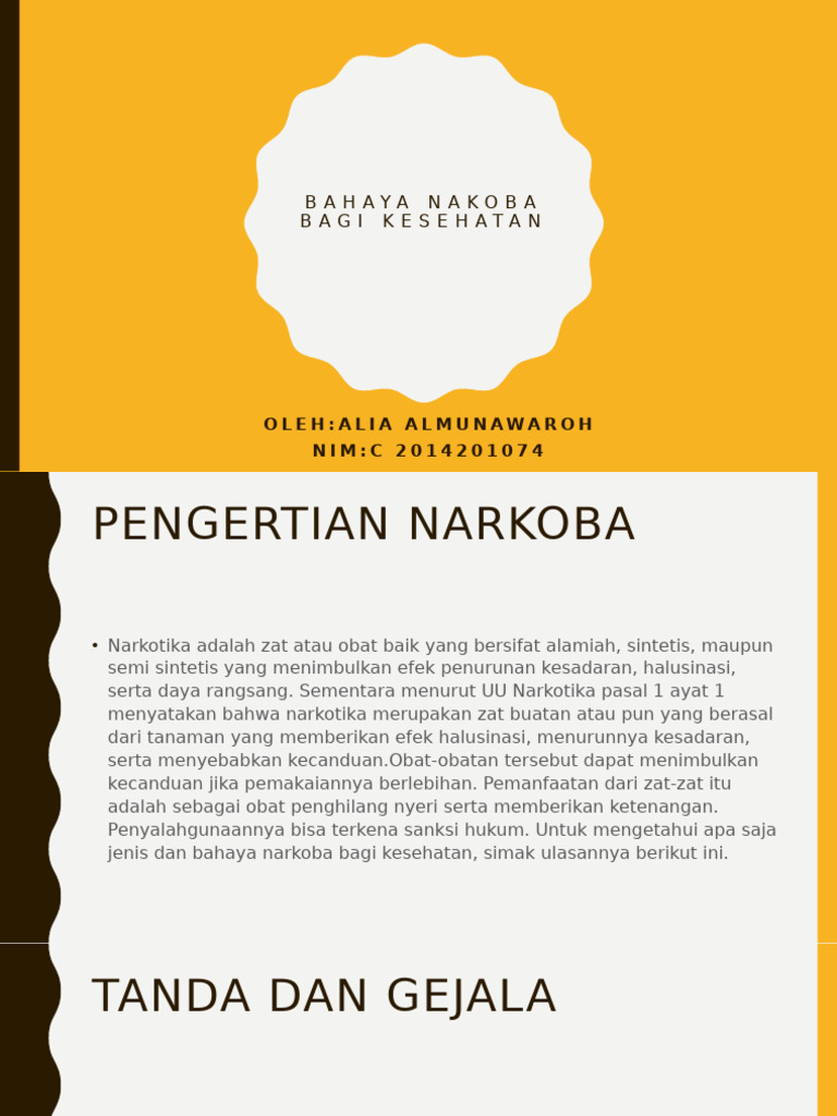 Bahaya Nakoba Bagi Kesehatan | PDF | Pengembangan Diri | Kesehatan Holistik