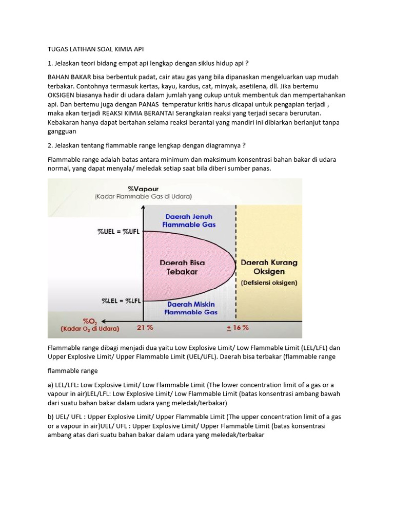 TUGAS LATIHAN SOAL KIMIA API | PDF