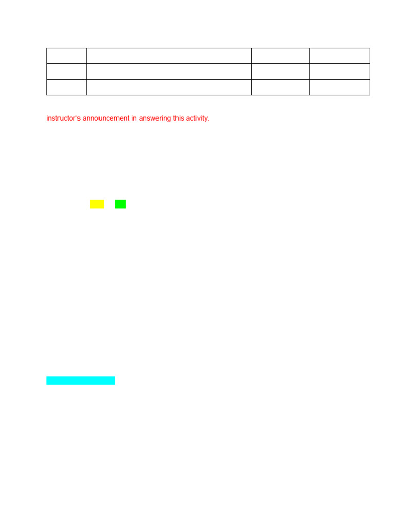 ACTIVITY 1. PAR-Q (Physical Activity Readiness - Questionnaire) | PDF