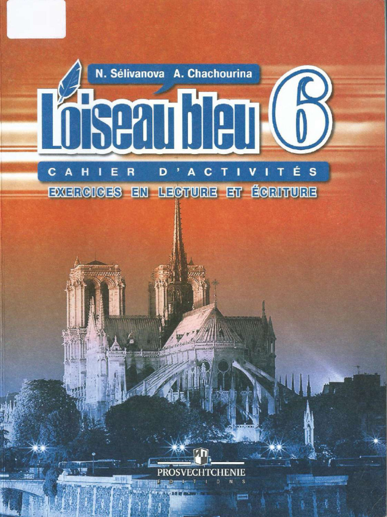 L 39 Oiseau Bleu 6 Cahier D 39 Activites Exercices en Lecture Et ...