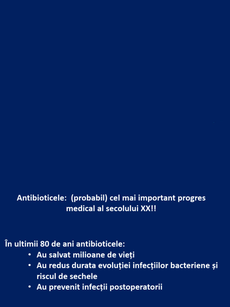 Despre Antibiotice | PDF