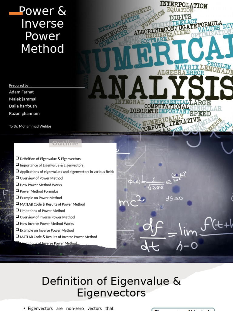Numerical Project | PDF