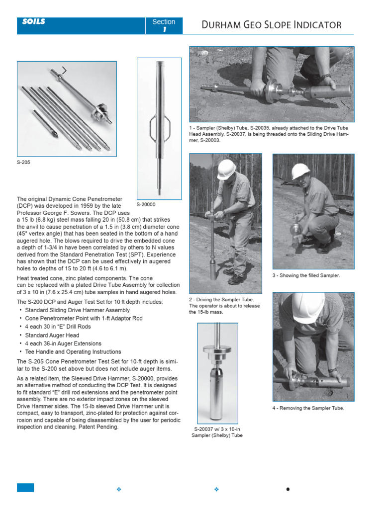 Soils - Field Sampling and Testing | PDF | Calibration
