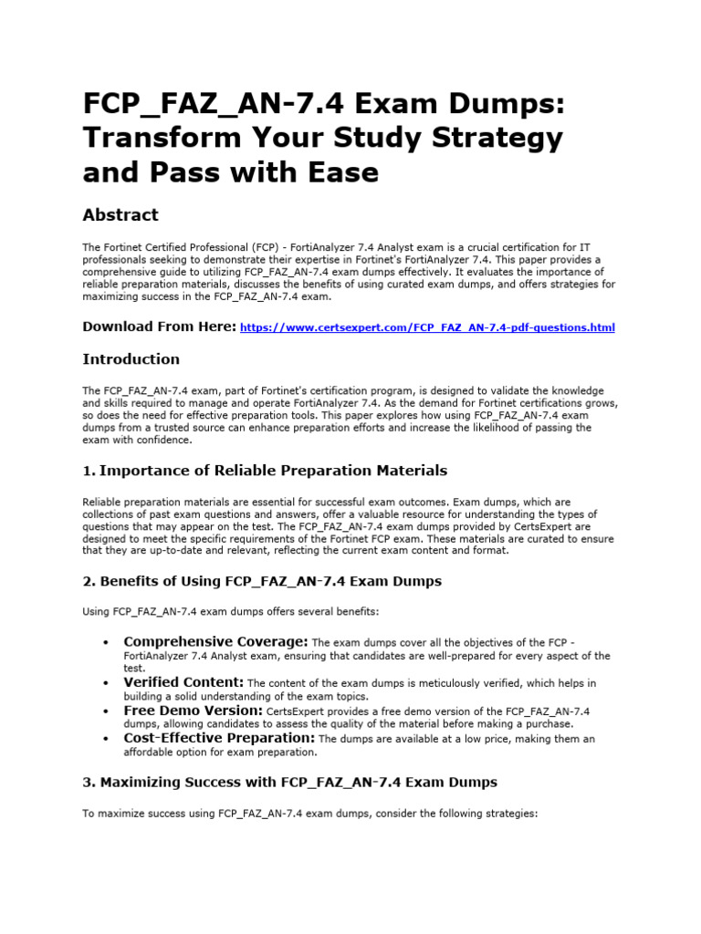 FCP FAZ AN 7 4 Exam Dumps | PDF | Cognition | Business