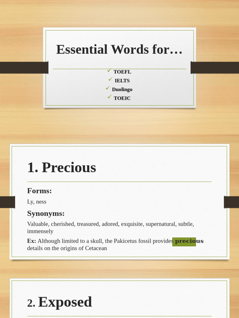 Essential Words 1 For | PDF