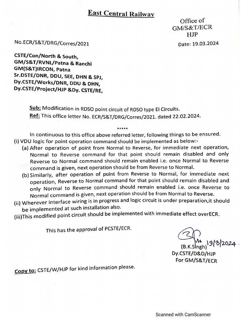 Rdso Modified Point Circuit | PDF