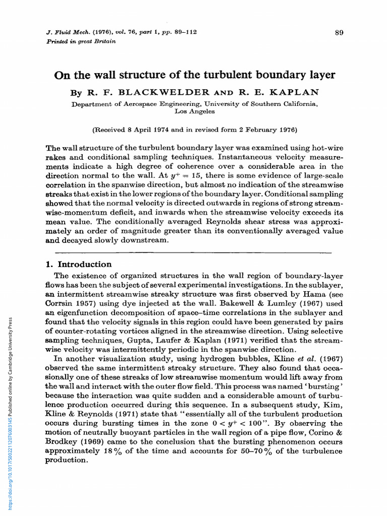 on-the-wall-structure-of-the-turbulent-boundary-layer | PDF