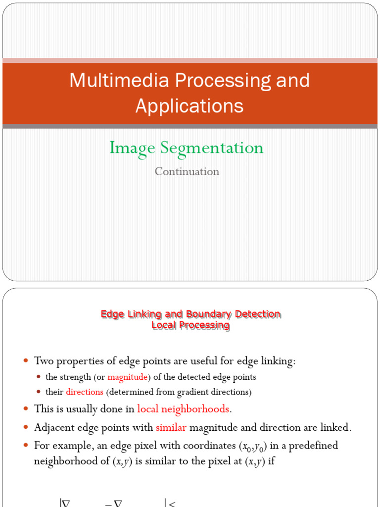 Mpa 7 | PDF | Image Segmentation | Color