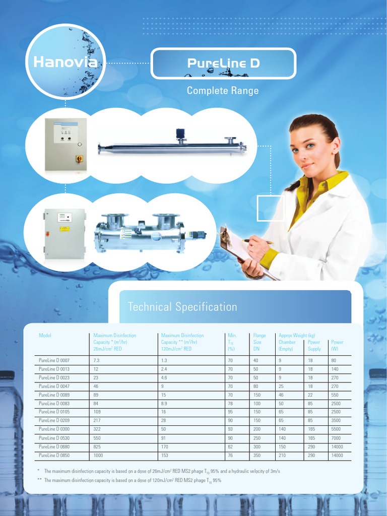 Pureline D (Complete Range) Tech Sheet - EN | PDF | Pipe (Fluid ...