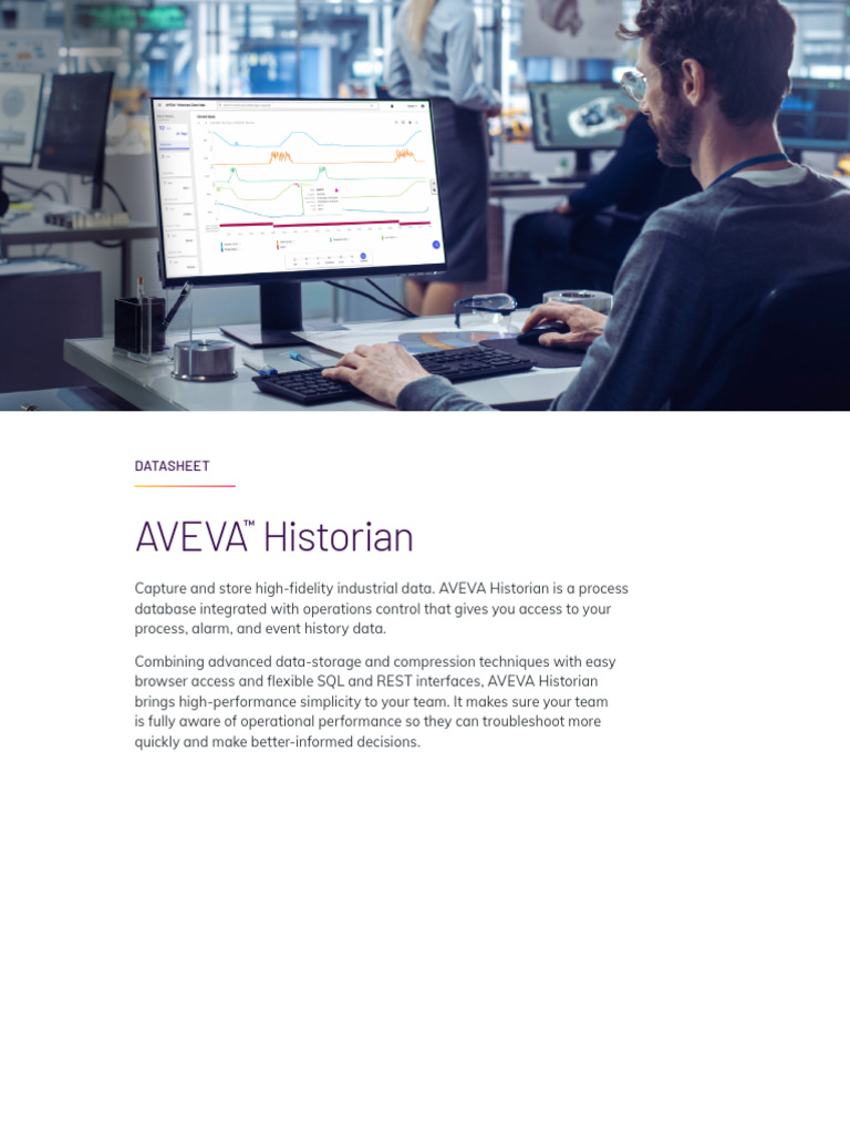 Datasheet AVEVA HistorianR2!24!01 | PDF