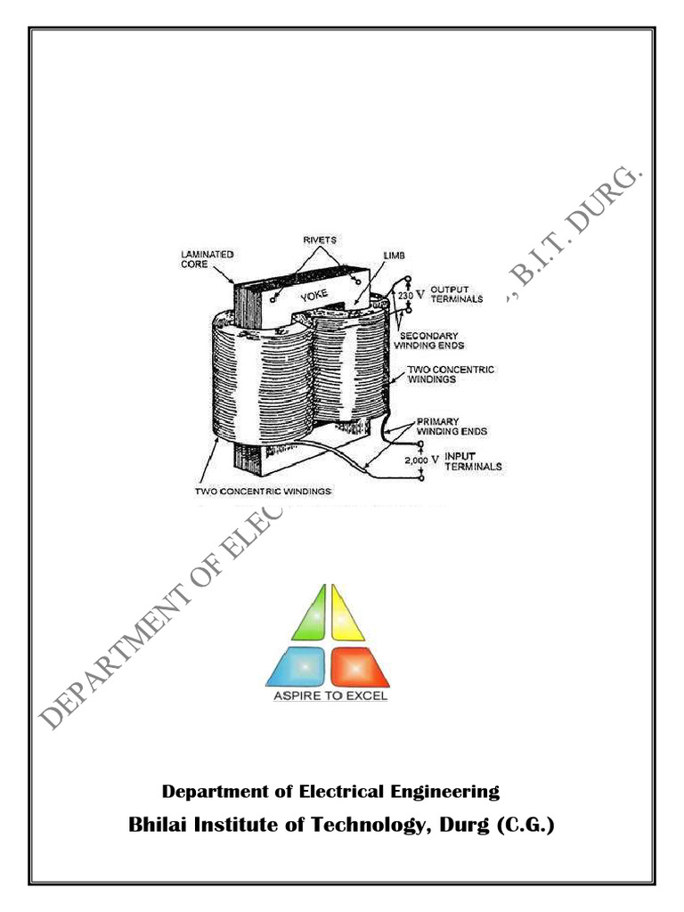 Unit IV Transformer | PDF