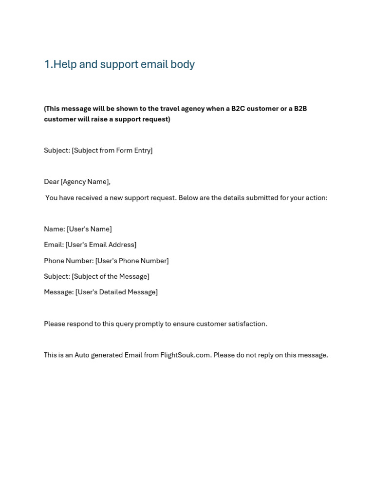 Email Template | PDF