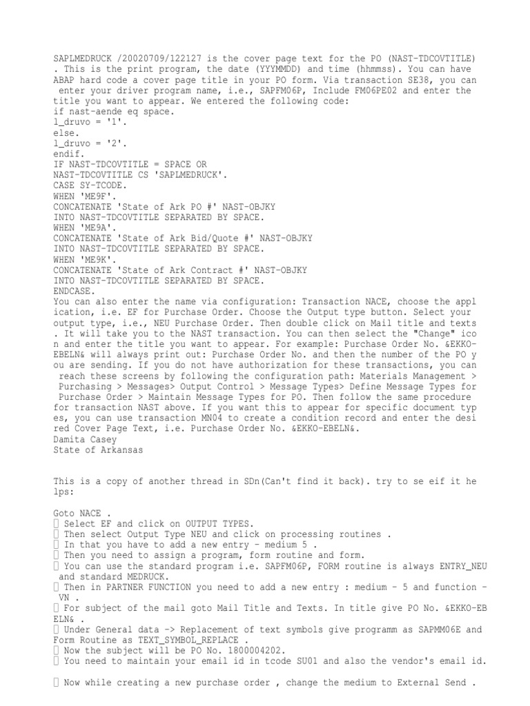 PO MAIL | Software Development | Computer Engineering