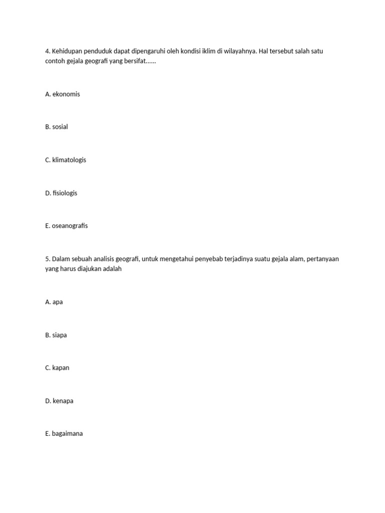 Soal Bab 1 Geo X | PDF