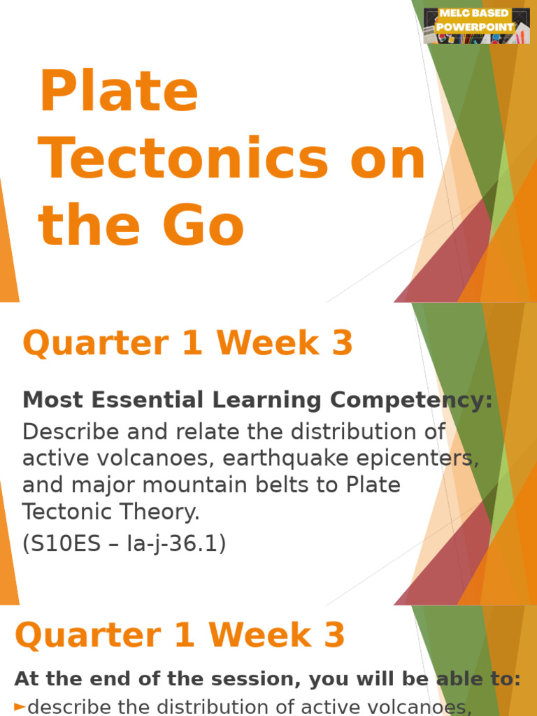 G10 Science Q1 - W3-Earthquake | PDF | Plate Tectonics | Earthquakes
