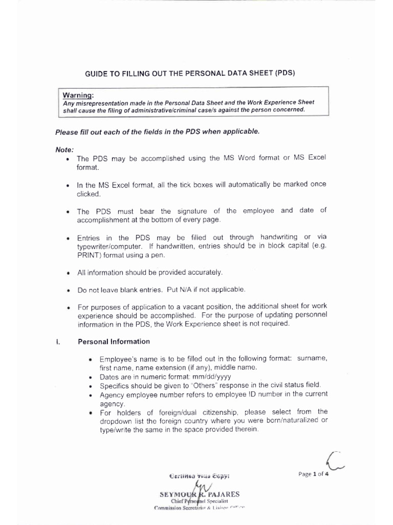 PDS 2017 Guide | PDF