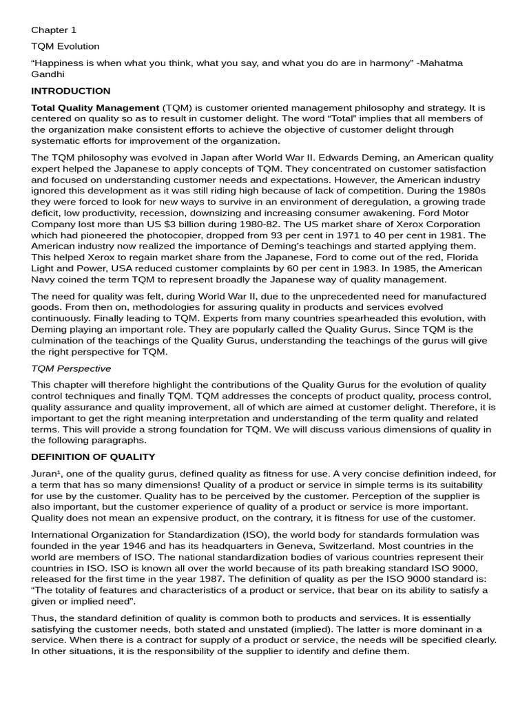 OPMAN CHAPTER 1 | PDF