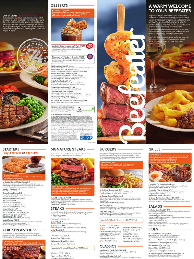 Beefeater Main Menu Band3 | PDF