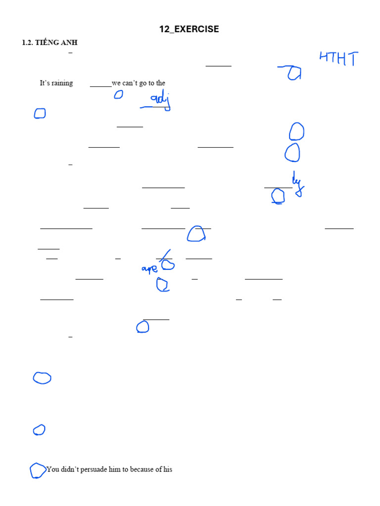 12 Exercise | PDF