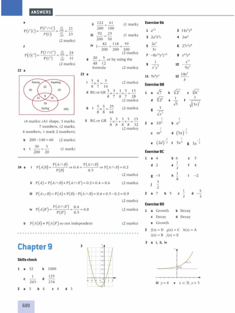 CH 9 Answers (Oxford Book) | PDF