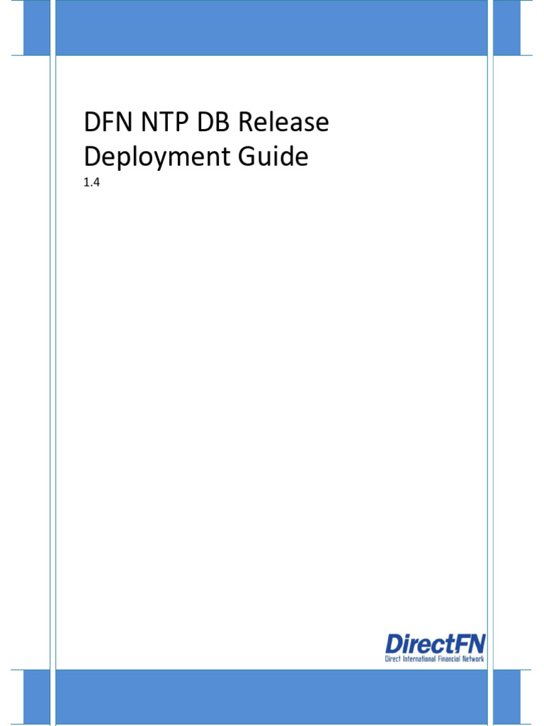 DB Release Deployment Guide | PDF