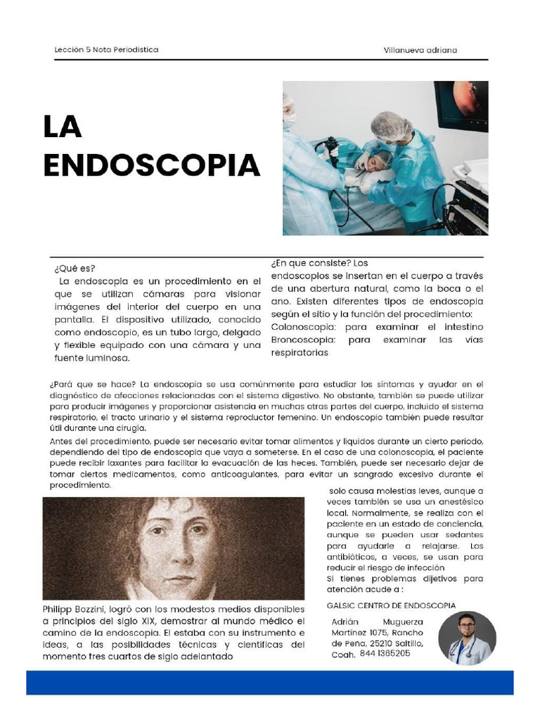 Lección 5.nota Periodistica Villanueva Adriana | PDF