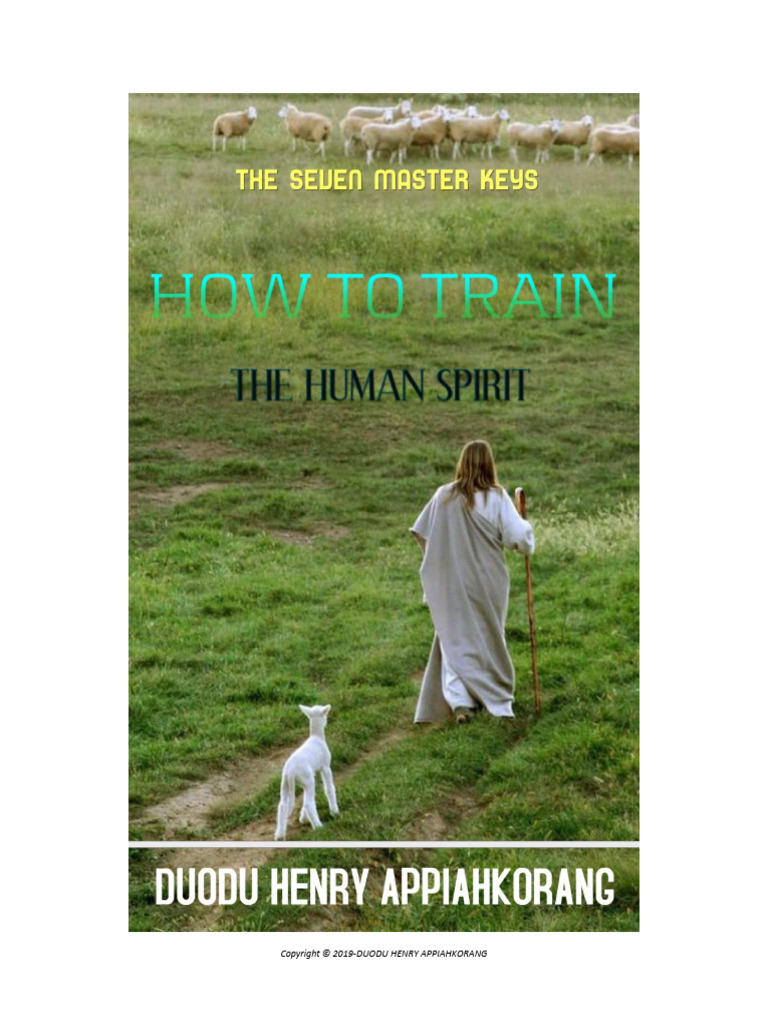 How To Train The Human Spirit | PDF | Prayer | God