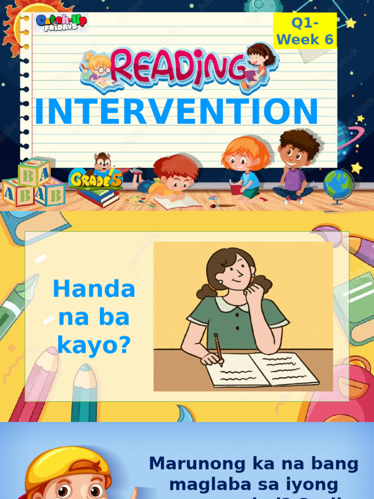Week6 - Reading Intervention q1 | PDF