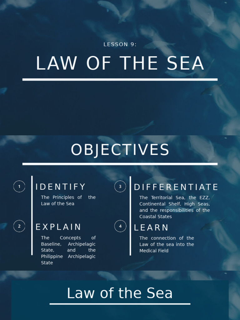 Law of The Sea | PDF | Territorial Waters | United Nations Convention ...