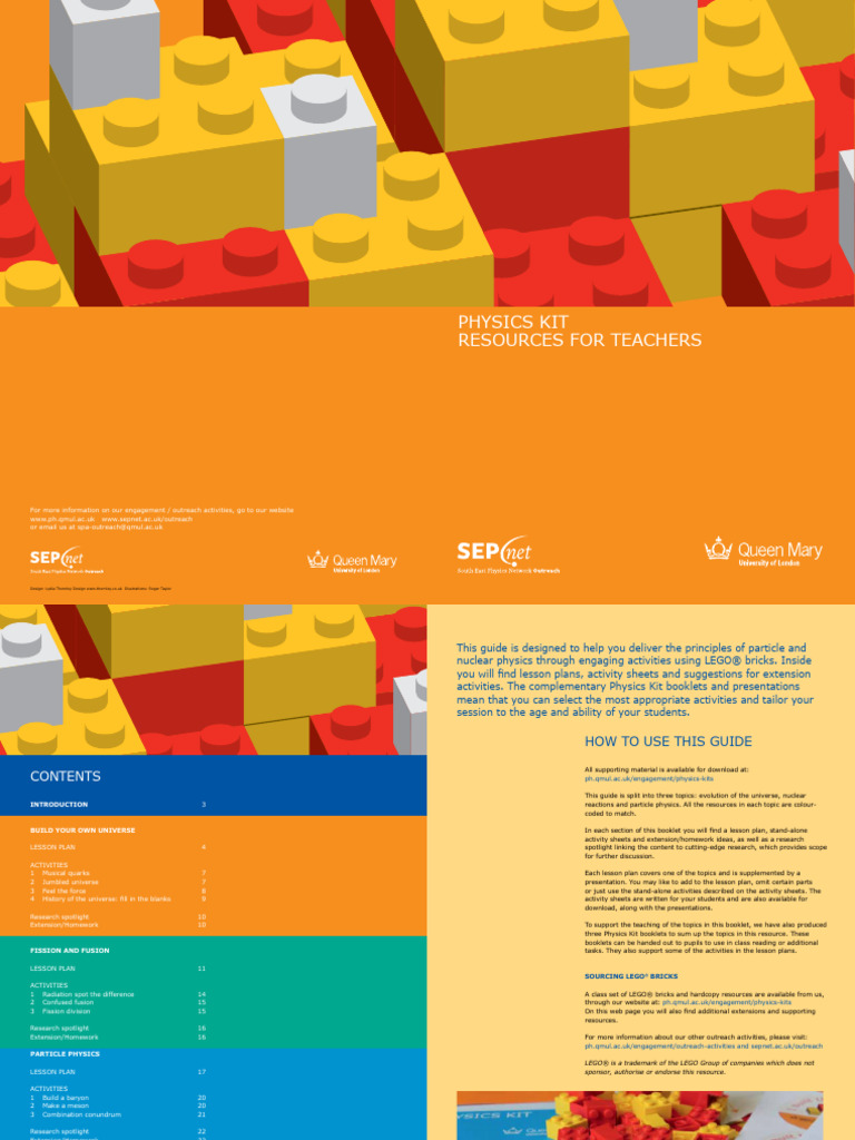 SEPnet Lego Teacher Resource Low Res Reference PDF As Spreads | PDF