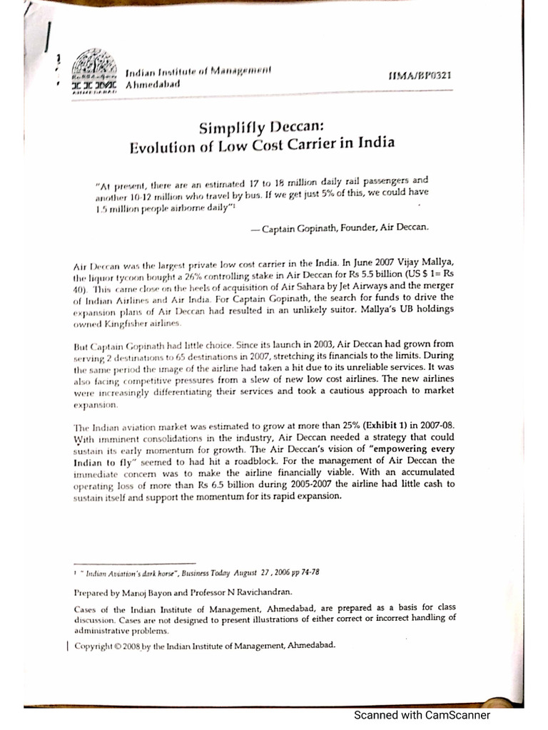 POM CASE STUDY | PDF