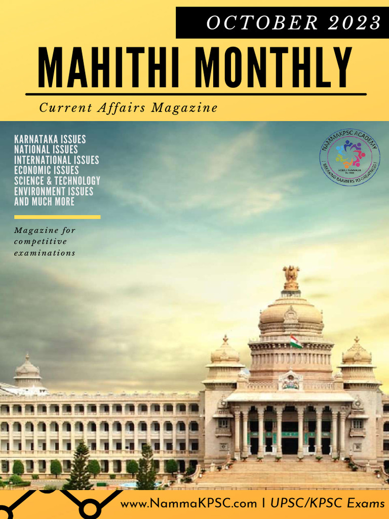 Mahithi October 2023 | PDF