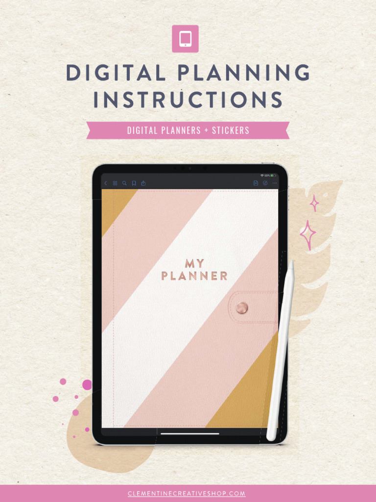 Digital Planning Instructions Template | PDF