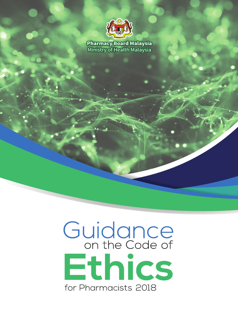 Guidance Code Ethics Pharmacist Fa Web 0 | PDF
